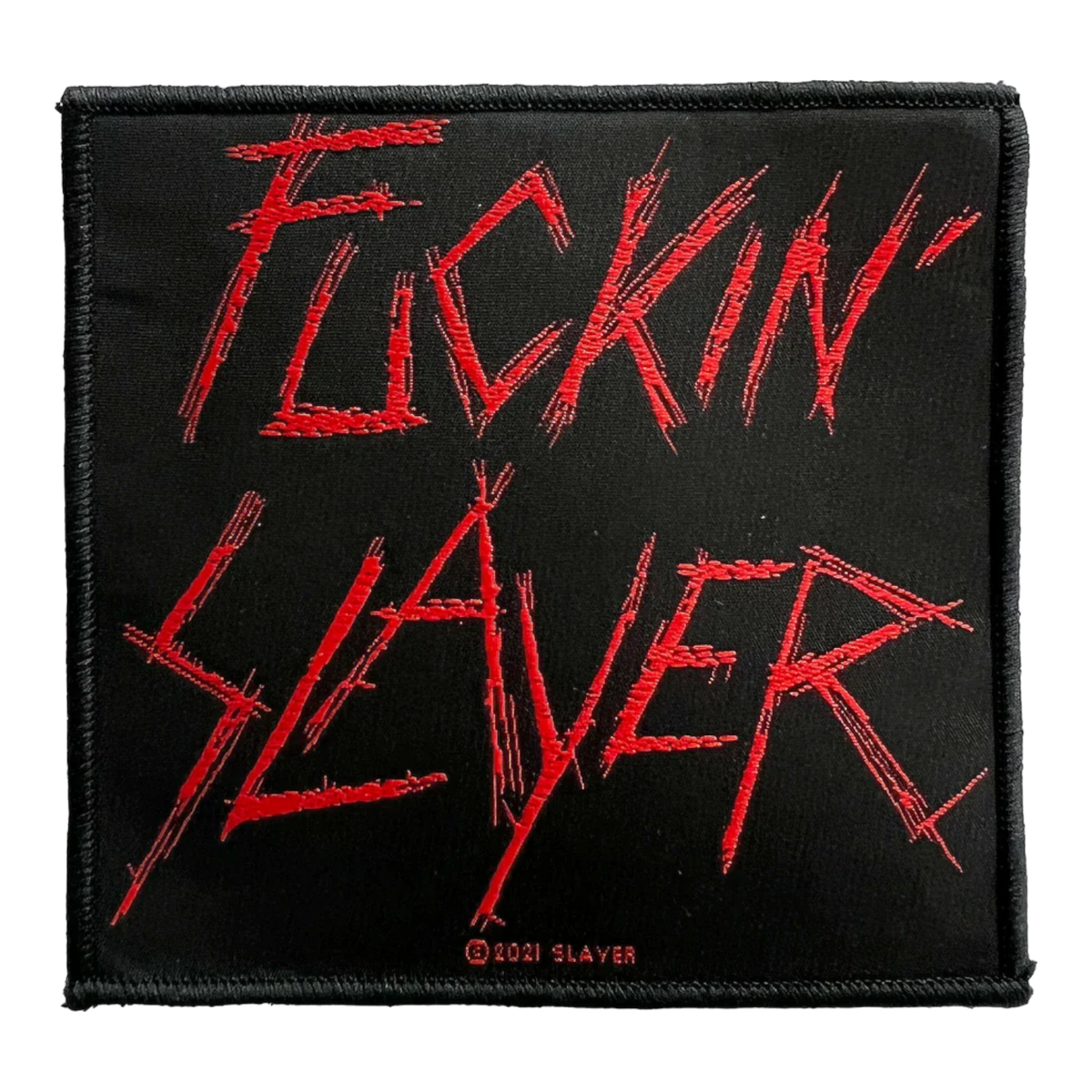 Patch SLAYER - Fuckin' Slayer – Demon's Den Merch